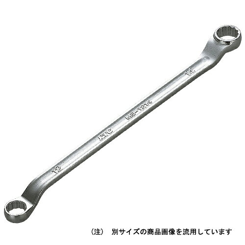 【用途】六角ボルト・ナットを締め緩めする為のめがねレンチ。【機能・特徴】トルク伝達を最大限に発揮できる45度×6度のオフセット角度です。窪んだ場所のボルト・ナットにも掛かりやすく、ヘッドを裏返しての使用も可能です。サイズ表示は大きく見やすい...