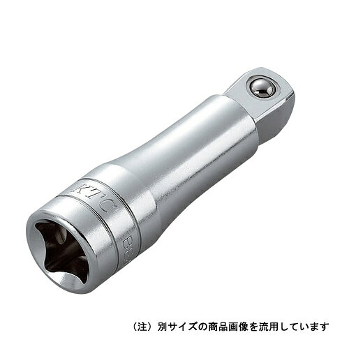 【用途】ハンドル、ソケット間に挟み、長さ調整、角度を付けるバー。【機能・特徴】新設計のフォルムでトルク伝達率がよく、従来品より強度をアップしました。差込角凸部にテーパー加工した首振りタイプで約7°の角度を持たせて使用できます。【仕様】●サイ...