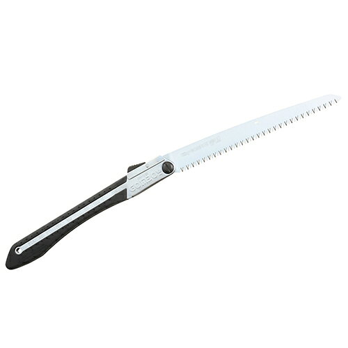 【用途】生木の剪定用鋸。【機能・特徴】折り込めて、持ち運びが便利です。鏡面研磨仕上げにより、切断面が綺麗に仕上がります。【仕様】●刃長：300mm(荒目)。●目数(30mm)：7枚目。●刃厚：1.4mm。●切幅：1.3mm。●アサリ無し・鏡...