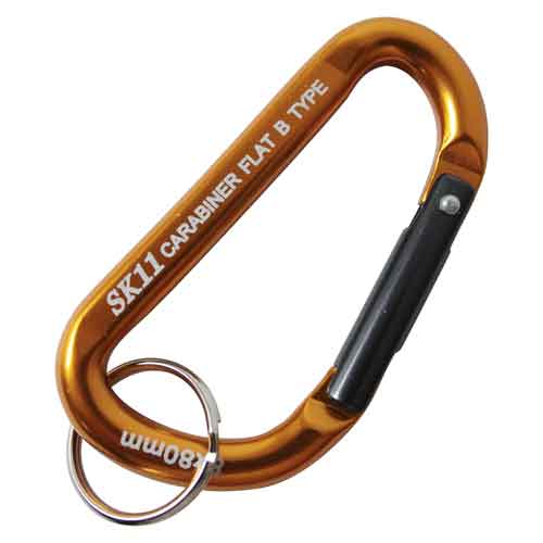 【商品詳細】【用途】簡易工具つりさげ。【機能・特徴】スタンダードな形状です。【仕様】●8×80mm。【材質】●アルミ二ウム。【注意事項ほか】●本品は簡易に工具などをつりさげるもので、登山用ではありません。●損傷摩耗などで変形した場合には使用...