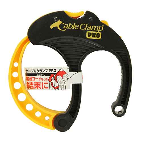 【商品詳細】【用途】電気コード等の結束。【機能・特徴】口を開いて閉じるだけで結束、固定が出来ます。【仕様】●固定部直径：約60mm。【材質】●プラスチック製。【注意事項等】クランプ以外の用途には使用しないで下さい。プラスチック製のため、高温...
