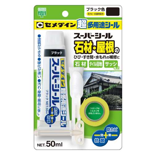【用途】石材・屋根のひび・すき間・水漏れの補修。【機能・特徴】汚れが付着しにくい強力な抗菌・防カビ性、耐薬品性、耐候性、優れた接着性など多くの特長を持つ超多用途シーリング材です。無溶剤なので気になる臭いもなく安心してお使い頂けます。【仕様】...