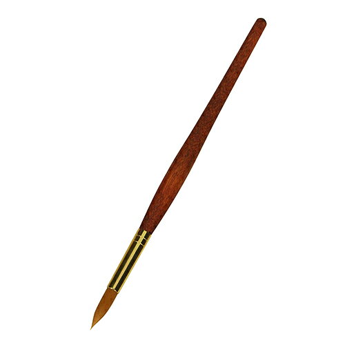 【用途】各種塗装及び描画用。【機能・特徴】耐薬品性、加工性、風合いに優れ、筆に適したPBT(ポリブチレンテレフタレート)繊維を100%使用しています。穂先のまとまりがよく、滑らかに描くことができます。いろいろな塗料や絵具(水性塗料・油性塗料...
