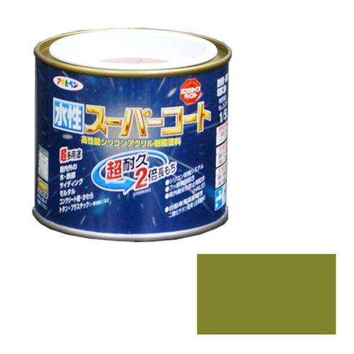 【用途】金属、スレート、コンクリート、サイディング、木部、しっくい、発泡スチロール等への塗装。【機能・特徴】特殊フッ素樹脂、シリコン架橋システム及び紫外線劣化防止剤の相乗効果で、汚れにくく、耐久性が格段に優れた高性能塗料です。酸性雨や酸性雪...