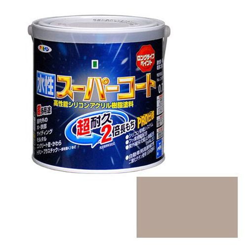 【用途】金属、スレート、コンクリート、サイディング、木部、しっくい、発泡スチロール等への塗装。【機能・特徴】特殊フッ素樹脂、シリコン架橋システム及び紫外線劣化防止剤の相乗効果で、汚れにくく、耐久性が格段に優れた高性能塗料です。酸性雨や酸性雪...