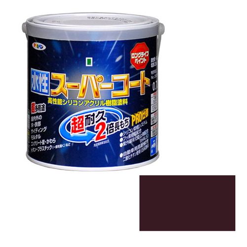【用途】金属、スレート、コンクリート、サイディング、木部、しっくい、発泡スチロール等への塗装。【機能・特徴】特殊フッ素樹脂、シリコン架橋システム及び紫外線劣化防止剤の相乗効果で、汚れにくく、耐久性が格段に優れた高性能塗料です。酸性雨や酸性雪...