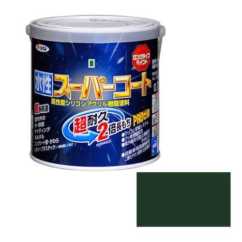 【用途】金属、スレート、コンクリート、サイディング、木部、しっくい、発泡スチロール等への塗装。【機能・特徴】特殊フッ素樹脂、シリコン架橋システム及び紫外線劣化防止剤の相乗効果で、汚れにくく、耐久性が格段に優れた高性能塗料です。酸性雨や酸性雪...