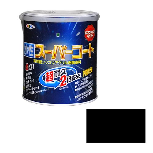 【用途】金属、スレート、コンクリート、サイディング、木部、しっくい、発泡スチロール等への塗装。【機能・特徴】特殊フッ素樹脂、シリコン架橋システム及び紫外線劣化防止剤の相乗効果で、汚れにくく、耐久性が格段に優れた高性能塗料です。酸性雨や酸性雪...
