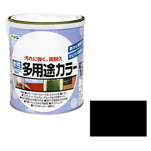 【用途】屋内外の木部、鉄部、コンクリート等への塗装。【機能・特徴】強力防カビ剤を配合していますので、長時間カビの発生を防ぎます。サビドメ剤を配合していますので、サビの発生を防ぎます。嫌な臭いのしない無臭タイプで1回塗りで仕上がります。厚塗り...