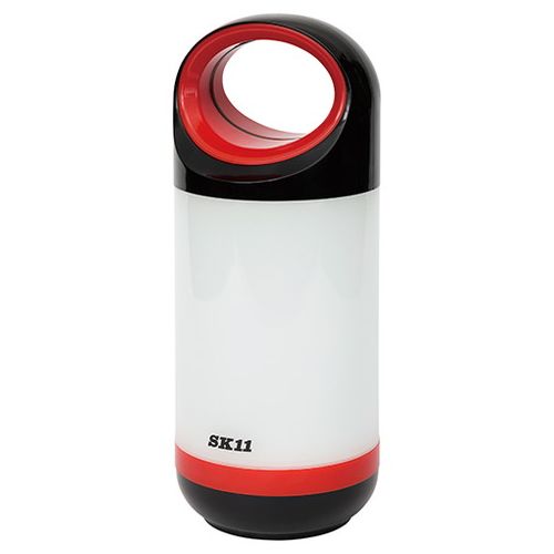 【用途】作業用の携帯照明器具。作業場の簡易照明器具。【機能・特徴】乾電池で使用できるLEDランタンです。明るさ最大300lmです。吊り下げフック付きです。夜釣り、キャンプなどのアウトドアなどに最適です。【仕様】●使用電池：単3乾電池×4本。...