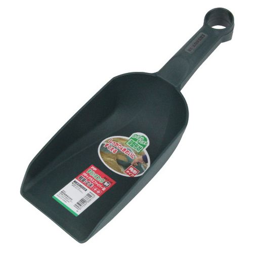 【用途】スコップ。【機能・特徴】土すくい用です。深型形状でたっぷりすくえます。角型形状の為、底面や角でもしっかりすくえます。【仕様】●サイズ：幅約103×高さ約120×奥行き約290mm。●重量：約100g。●タイプ：角型。【材質】●本体：...