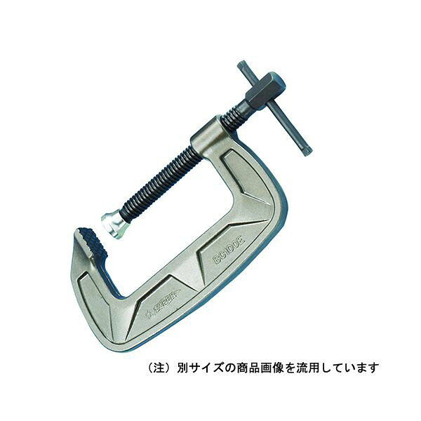 【商品特長】【用途】各種熔接・仮締め等の作業。【機能・特徴】早締め用ハンドル付きです。ねじ頭部の六角にレンチ類で最後のひと締めにより、さらに確実な締め付けが出来ます。【仕様】●最大口開き：38mm。●アゴの深さ：31mm。●ネジ頭部六角対辺...
