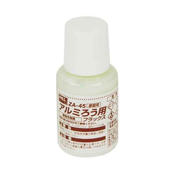 【商品特長】【用途】アルミ・アルミ合金のろう付。【機能・特徴】粉末状なので不要なろうの広がりが押さえられます。ロウ付け部分の酸化膜を除去し加熱中の酸化を防止する作用に優れています。【仕様】●容量：20g。【材質】●塩化リチュウム等。【商品サ...