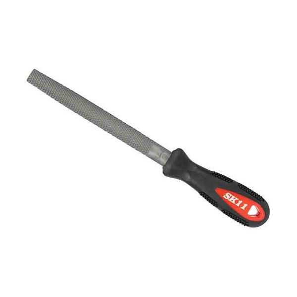 【商品特長】【用途】木材や鉛、軟質の非鉄金属の研削。【機能・特徴】木材や鉛、軟質の非鉄金属の研削ができます。【仕様】●形状：半丸。●目：鬼目。●サイズ：刃長150mm。●木工用。●ソフトグリップ付。【材質】●ヤスリ部：SKS-8。【商品サイ...