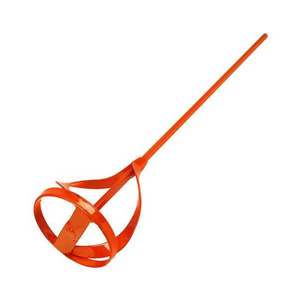 【商品特長】【用途】塗料・モルタル等の攪拌作業に使用します。【機能・特徴】スパイラルタイプの羽根になっており、強力に攪拌作業ができます。【仕様】●直径：120mm。●全長：600mm。●10mm軸。●電気ドリル対応。【材質】●特殊鋼。【商品...