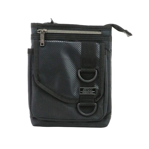 【商品特長】【用途】携帯用品の収納。【機能・特徴】ハサミ、カッター、ペン、手帳などの携帯用品の収納に最適です。ウエストベルト付きです。フラップ付きのビッグポケットが前面についています。カラビナ付きです。【仕様】●サイズ：W180×H220×...