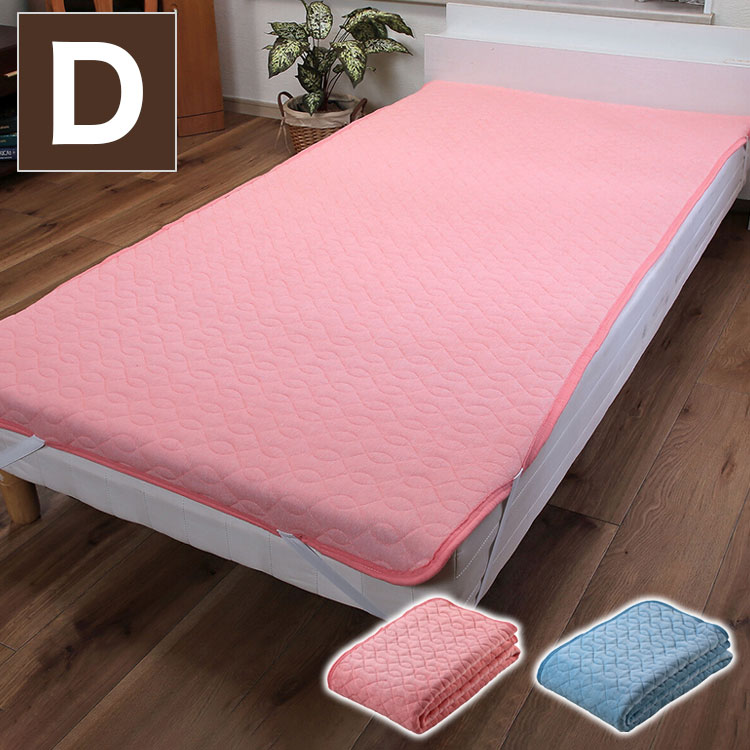 冬は暖か、春夏は爽やかな両面使える敷パッド季節で使い分けができるリバーシブルタイプで、裏返すだけで模様替え完了。オールシーズン対応のリバーシブル仕様春〜夏は綿100%パイル:さらっと爽やかな肌触り。秋〜冬はマイクロファイバー:ふわふわっとし...