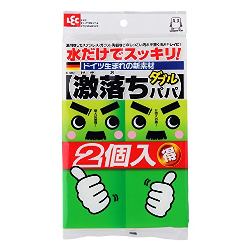 【商品詳細】本体サイズ:8.3×2.9×25cm(1個あたり)×2個入本体重量:0.006kg(1個あたり)内容:8.3×2.9×25cm×2個入●水だけで汚れが驚くほどキレイに落ちるクリーナー●水をつけて軽くこするだけで汚れが簡単に落とせ...