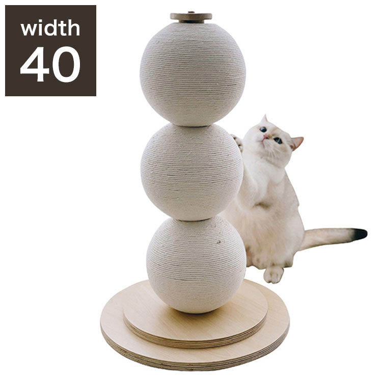 ■商品サイズ幅40×奥40×高60cm■素材芯材:パイン材糸:綿土台:MDF■重量4.7kg■生産国中国■特徴フォルムが可愛く、お部屋のインテリアとしても可愛いネコちゃん爪とぎ色は綿を使用しており、段ボール爪とぎのようにお部屋が散らかる心配...
