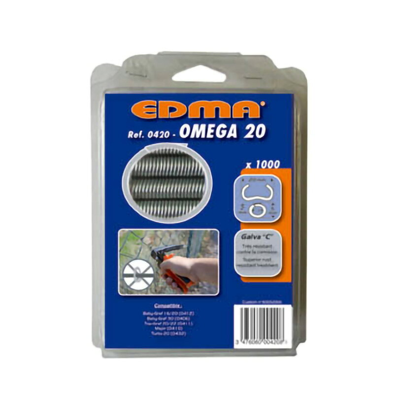 トップグラフ ベビーグラフ 対応オメガ20（ガルバ鋼）直径2mm1000個入り【代引きについて】こちらの商品は、代引きでの出荷は受け付けておりません。【送料について】沖縄、離島は送料を頂きます。