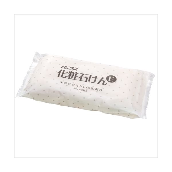 ■商品特徴無香料・無着色の洗顔・浴用石けん。合成酸化防止剤（BHT、エデト酸塩）を使用せず、天然ビタミンEを配合した肌にやさしい石けんです。■メーカー名太陽油脂■商品区分化粧品■容量3P■素材・成分石ケン素地、グリセリン、トコフェロール（天...