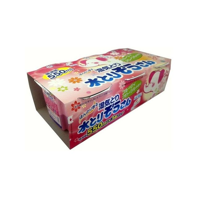 【商品詳細】気になる湿気を強力除湿収納空間にほんのり香る香り付き除湿剤シールをはがすだけの簡単水捨てシール付吸湿量／550ml（1個あたり）使用方法置き型タイプの除湿剤押入れ、洋服ダンス、下駄箱など屋内の湿気とり注意事項●必ず白い透湿シート...