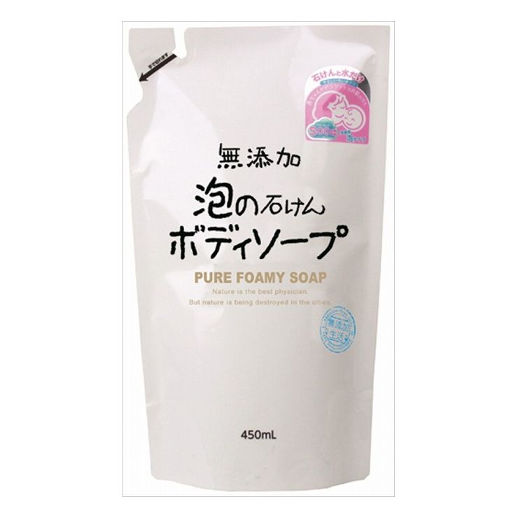 ※こちらの商品は単品（またはパック）商品が6個セットでの販売となります。↓単品商品情報↓香料・着色料・防腐剤・鉱物油無添加。配合成分は石けんと水のみのシンプル処方。赤ちゃんや敏感肌の方にもお使いいただける無添加の泡ボディソープです。商品区分...
