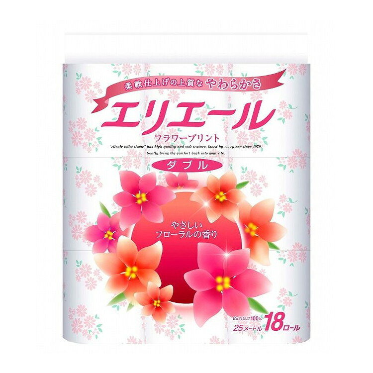 こちらは4902011700466単品が4個セットの商品ページです。以下、単品説明文【単品商品説明】●トイレ空間を華やかに彩るフラワープリント●優雅な花の香り【製造者】大王製紙株式会社【生産国】日本【内容量】18R【代引きについて】こちらの...