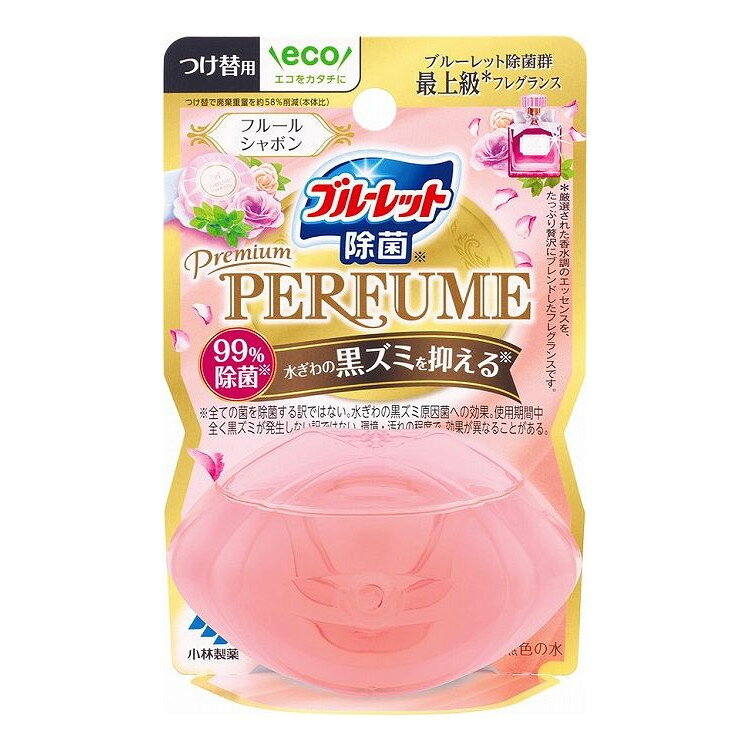 【商品説明】ブルーレット除菌群最上級フレグランス、厳選された香水調のエッセンスを、ぜい沢にブレンド、つけ替用成分台紙＝紙・ボトル、容器＝プラスチックメーカー名小林製薬内容量67ML生産国・加工国日本商品区分日用雑貨品、他【代引きについて】こ...