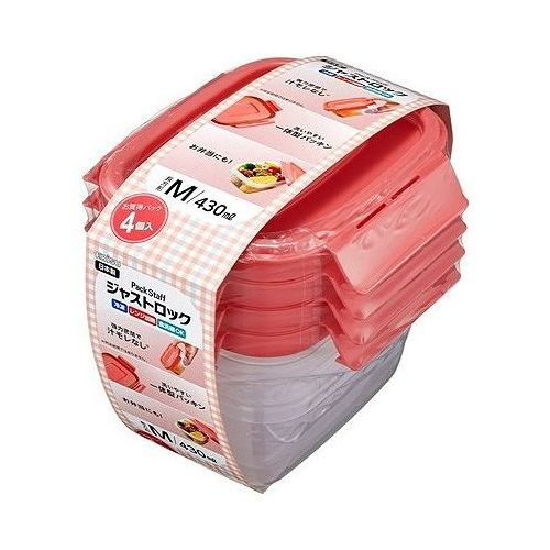 【商品詳細】食品の保存からお弁当など外出先の持ち出しまで幅広く使える、カラフルな4点ロック保存容器。JISプラスチック製食器類水漏れ試験適合で汁モレなし※。強力密閉なのに開け閉めしやすい。冷凍・レンジ加熱OK。フタとパッキンが一体型構造でお...