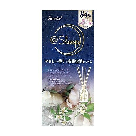 【商品詳細】●やさしい香りで安眠空間をつくる●眠りを考えた香料を配合した、心地よいやさしい香りで安眠空間をつくる機能性芳香剤です●睡眠空間に心地よいフローラルブーケの香り●使用期間：約1〜2ヶ月（スティック6本の場合）※風が直接当たる場所、...