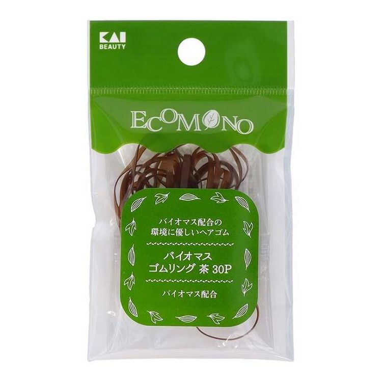 【商品詳細】バイオマス（植物由来資源）を配合したサステナブルなゴムです。成分:ポリウレタン商品区分:日用雑貨品、他メーカー名:貝印生産国・加工国:日本内容量:30個【代引きについて】こちらの商品は、代引きでの出荷は受け付けておりません。【送...