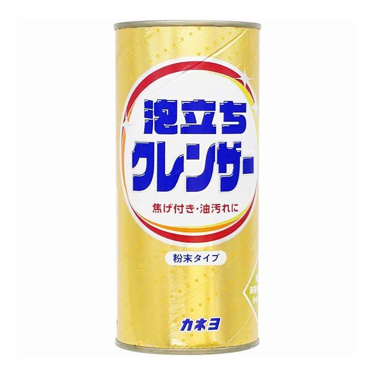 【商品詳細】豊かな泡立ちと研磨力で、ガンコな汚れをスッキリ落とします。液体クレンザーよりも強力に磨き洗いができます。きめ細やかな粒子と界面活性剤の働きで、汚れ落ちが抜群です。メーカー名:カネヨ石鹸生産国・加工国:日本内容量:400G【代引き...