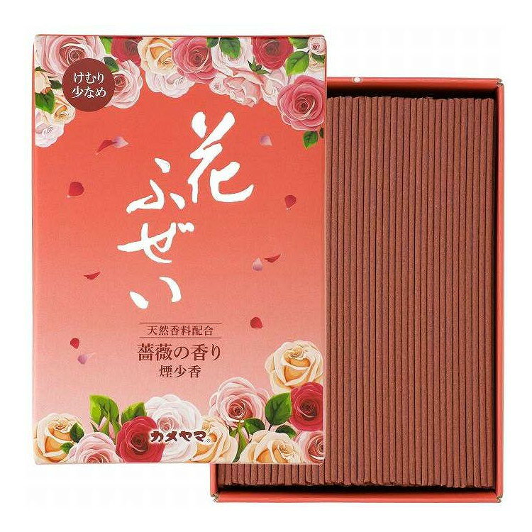 ※単品の場合の商品情報になります。予めご了承ください。 【商品詳細】 数種のローズの香りをブレンドしやわらかで優美な好調に仕上げました朝露をまとったバラのような清らかな香りです。燃焼時間：約25分 メーカー名:カメヤマ 生産国・加工国:マレ...