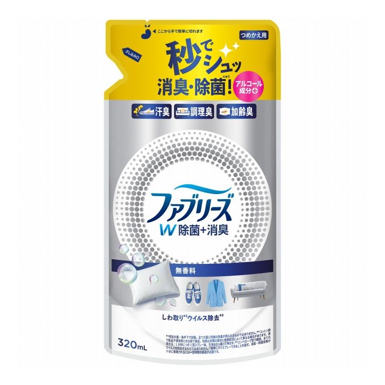 【商品詳細】香料改良により48時間爽やな香りが長続き。メーカー名:P＆Gジャパン生産国・加工国:日本内容量:320mL【代引きについて】こちらの商品は、代引きでの出荷は受け付けておりません。【送料について】北海道、沖縄、離島は送料を頂きます。