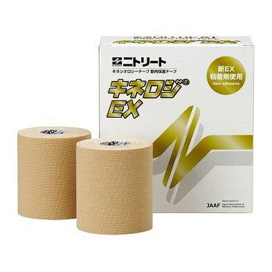 キネロジEX【商品説明】サイズ：75mm×5m新EXゲル粘着剤 長く密着、楽にはがせる生産国：日本製【送料について】北海道、沖縄、離島は送料を頂きます。キネロジEX25mm 37.5mm50mm75mm50mmロングタイプ75mmロングタイプ
