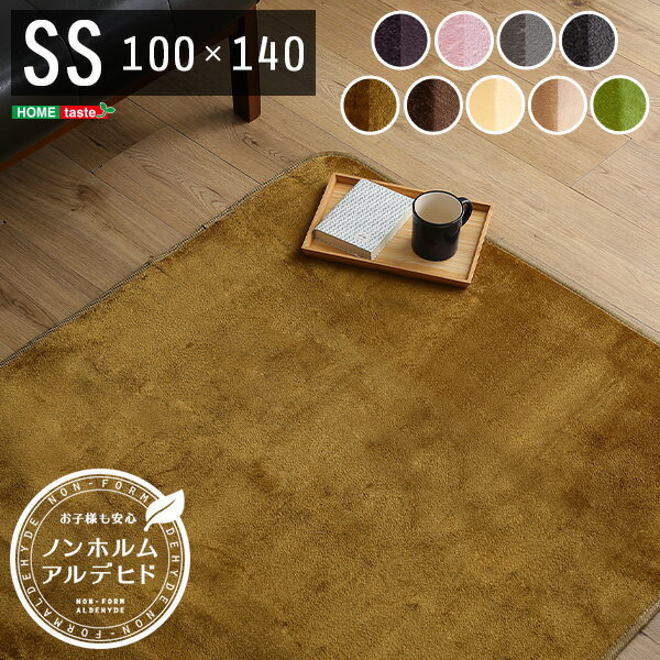 【商品について】高密度フランネルマイクロファイバー・ラグマットSSサイズ（100×140cm）洗えるラグマット新色を5色追加しました！自分のお部屋にあったカラーをお選びいただけます！超極細繊維を高密度で織り込んだ極上の肌触りのマイクロファイ...