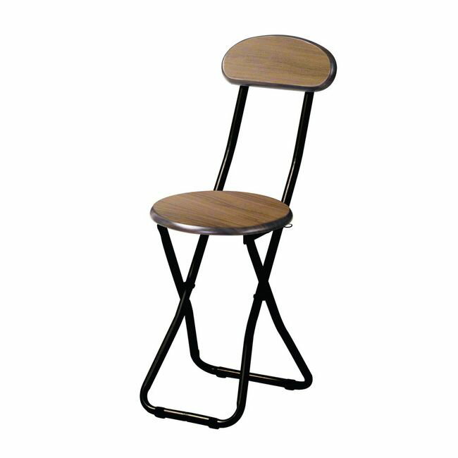 【サイズ】W315×D460×H750(SH450)mm折り畳み時:W315×D90×H875mm【素材】背・座:MDF塩ビシート真空成形木目柄脚:粉体塗装(ブラック)【特徴】●座裏折り畳みロック機能付【代引きについて】こちらの商品は、代引...