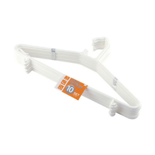 【発売元:小久保工業所】デイリィ使いに丁度いい♪10本組ハンガー!お手軽に使える10本組衣類の収納やお洗濯物に●滑り止め加工付き。●便利なフック付き。●ズレ防止のクリップ付き。個装サイズ:430X225X50mm個装重量:約350g内容量:...