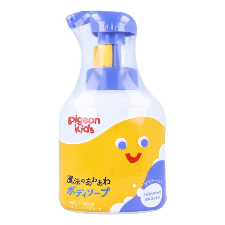 【商品詳細】ベビー用を卒業しよう！自分洗いできる泡。うるおい守って汚れスッキリ。●色が変わると自分で洗えたサイン！※しっかり洗うことによって泡がこすれて色が変わる。・じぶんでやってみよう！1.泡を出してみよう！2.泡が白くなるまでゴシゴシ。...