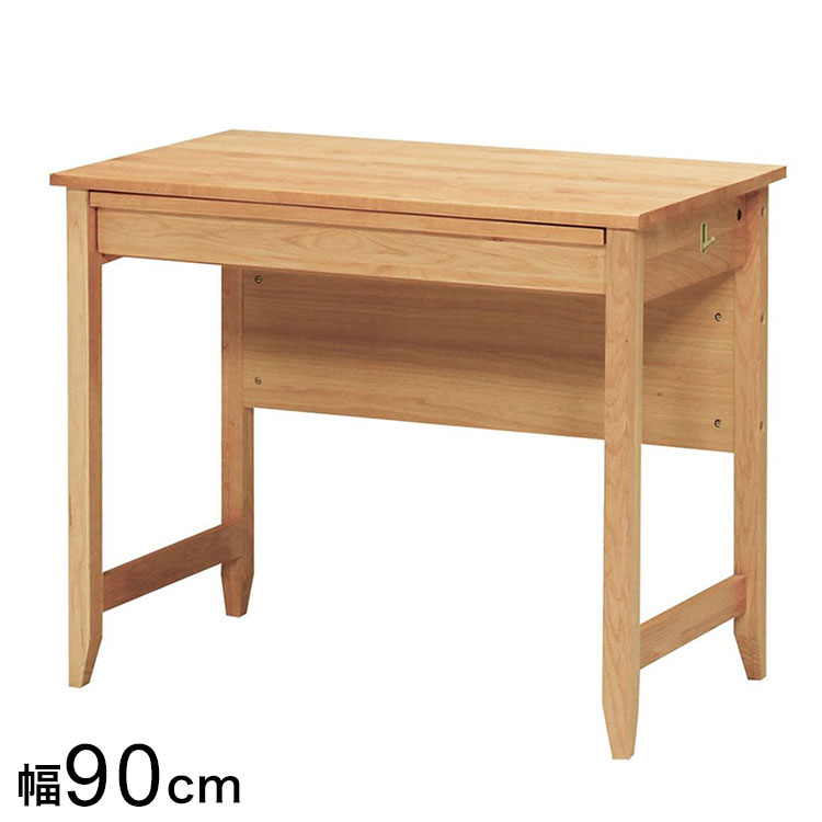 【サイズ】90×50×72cm【重量】18kg【材質】天板・脚：アルダー材無垢 オイル塗装/本体側面・背面：プリント【生産国】ベトナム【組立区分】お客様組立品【備考】【引き出し】仕様：フルオープンレール内寸：A3サイズ対応・仕切り板2枚付き...