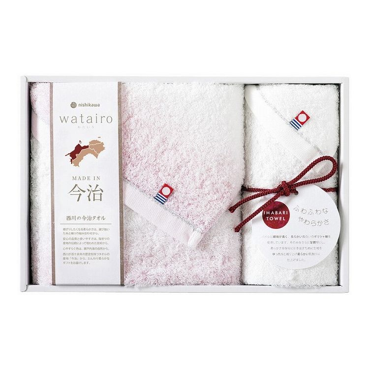 わたいろ nishikawa今治タオル フェイスタオル&ウォッシュタオル ピンク TBF2497011P【商品説明】綿100% 原産国日本 【代引きについて】こちらの商品は、代引きでの出荷は受け付けておりません。【送料について】北海道、沖縄...