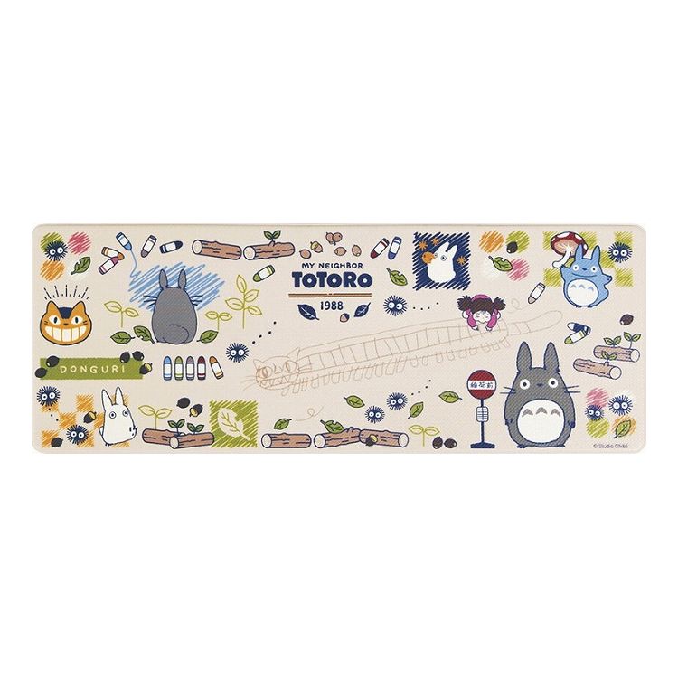となりのトトロ おえかき キッチンマット 60605【商品説明】やわらかPVC素材のキッチンマット　お手入れ簡単防炎　　防カビ やわらかPVC素材のキッチンマット　お手入れ簡単防炎　　防カビ ポリ塩化ビニール樹脂 原産国中国 ※化粧箱に入っ...