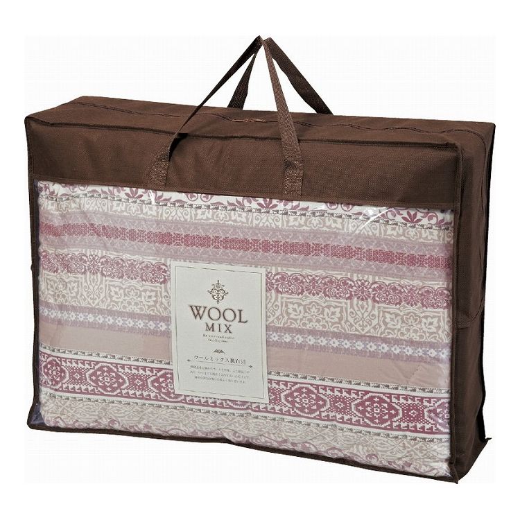 ウールミックス ウール混掛ふとん ローズ WLM5150RO【商品説明】吸放湿性に優れたウールを使用。また、保温力がありいつまでも暖かくおやすみいただけます。適度な弾力が体に心地よく寄り添います。 吸放湿性に優れたウールを使用。また、保温力...
