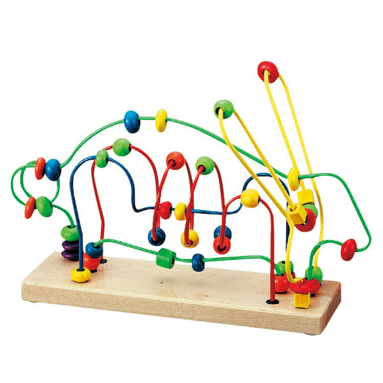 カラフルなビーズがお子様の好奇心を刺激して、指の連動や考える力を豊かに育みます。うさぎをモチーフにしたかわいらしいデザインです。CE合格品。木製、鉄線43.5×25×30.5cm【代引きについて】こちらの商品は、代引きでの出荷は受け付けてお...