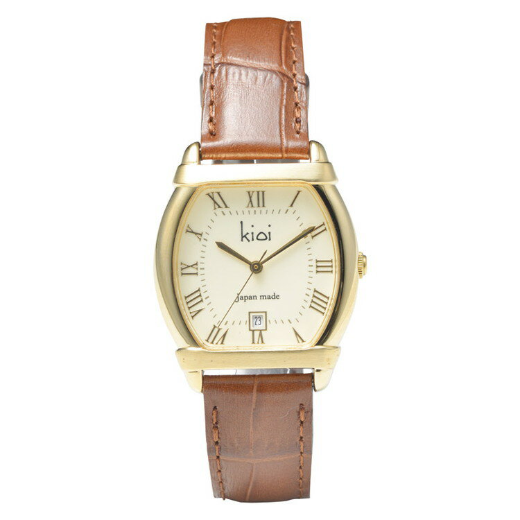 日常生活用防水。電池寿命約2年。ムーブメント日本製。ケース:真鍮・ミネラルガラス、ベルト:牛革ケース:約3×3cm、腕まわり:約16〜20cm【代引きについて】こちらの商品は、代引きでの出荷は受け付けておりません。【送料について】北海道、沖...