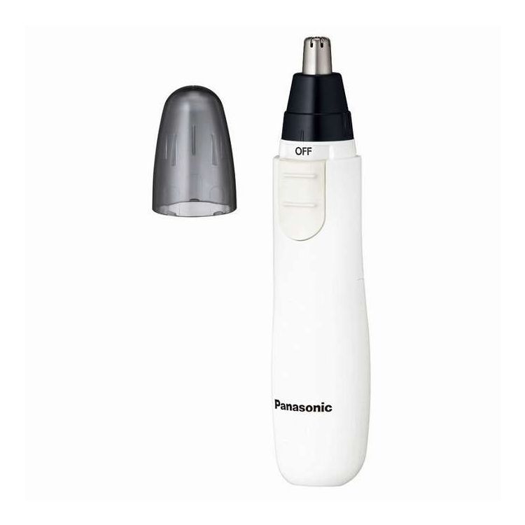 本体、刃ともに日本製の、ベーシックモデルのエチケットカッター。「デュアルエッジ刃」で鼻の奥と側面の毛を同時にカット刃先が直接触れないから安心本体・刃ともに日本製日本製★掃除用ブラシ付★単3乾電池1本使用（別売）【セット内容】-サイズ：2.6...