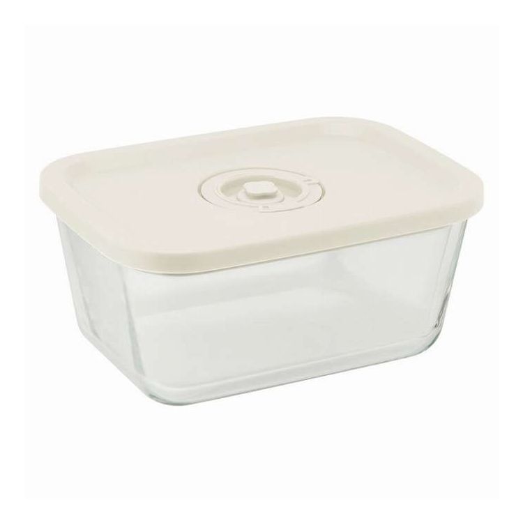 別売の専用製品で吸引+密封して鮮度長持ち!つくりおきの料理をそのまま食卓へ器としても使えるキャニスター保存開始日や期限日を設定できる日付目盛り付き!電子レンジ対応※加熱時は必ずふたをはずしてからご使用くださいオーブン対応※ガスオーブンではご...