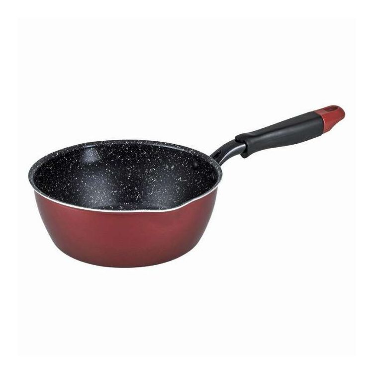 焼く、煮る、揚げる,茹でて炒めるが多彩にこなせる!鍋のような深型フライパン。液だれしにくく注ぎやすい大きな注ぎ口付。内面はこびりつきにくく耐摩耗性に優れた4層コート「クイックマーブル」特殊ふっ素樹脂加工。IH・ガス対応。焼く、煮る、揚げる,...