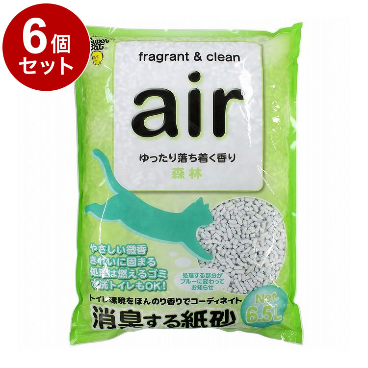 【商品説明】ゆったり落ち着く香りの固まる紙製トイレ環境をほんのり香りでコーディネート！濡れた部分がブルーに変わってお知らせ！ゆったり落ち着く森林の香り！・清潔な環境にしながらほのかに香る消臭する紙砂です。・香りのコーディネートでペットライフ...